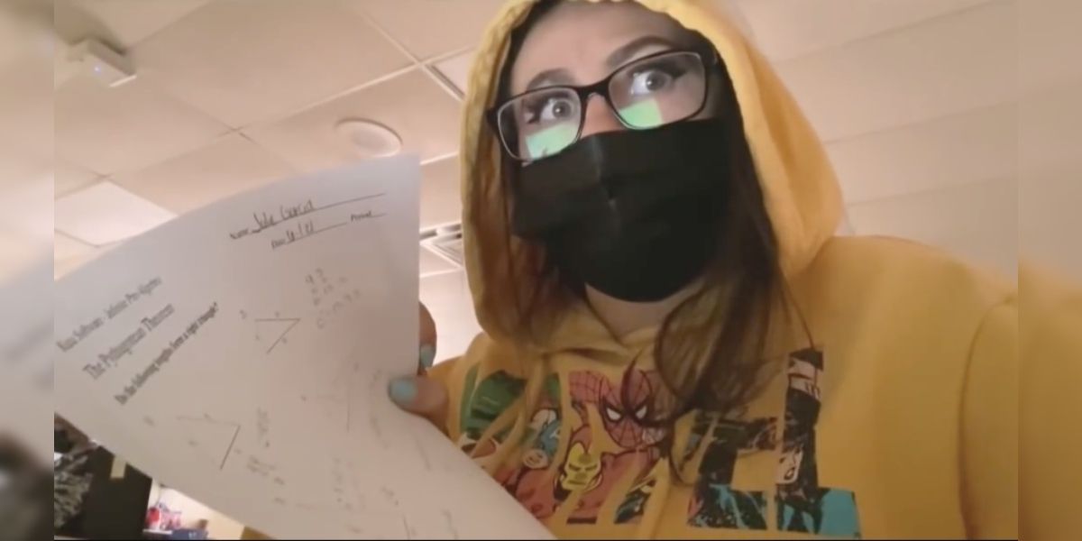 Casey García, la madre que se hizo pasar por su hija de 13 años en clase