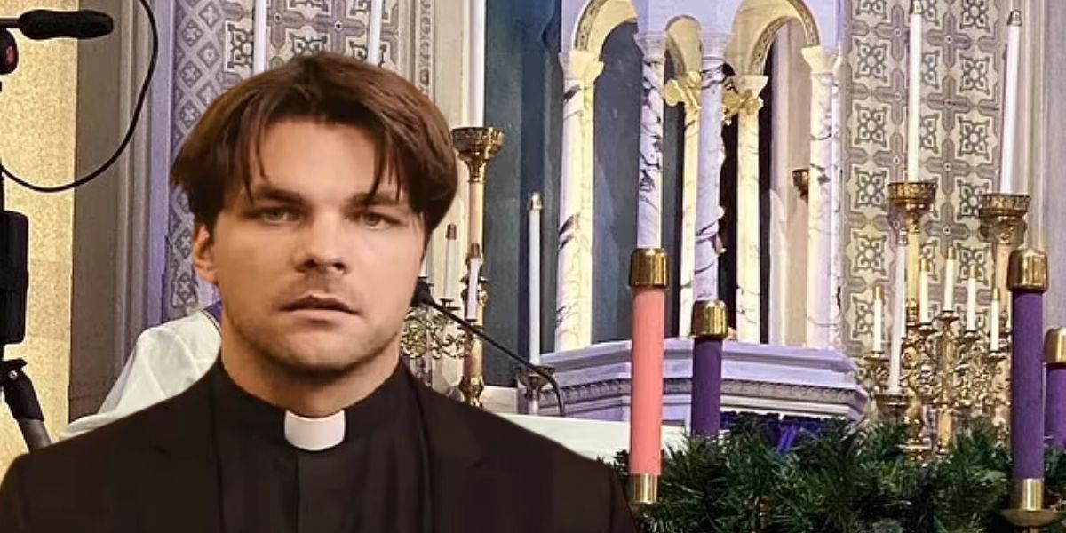 Este sacerdote de 30 años se casó con una joven de 18 años